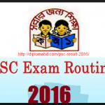 SSC Exam Routine 2022 PDF Download For All Education Board